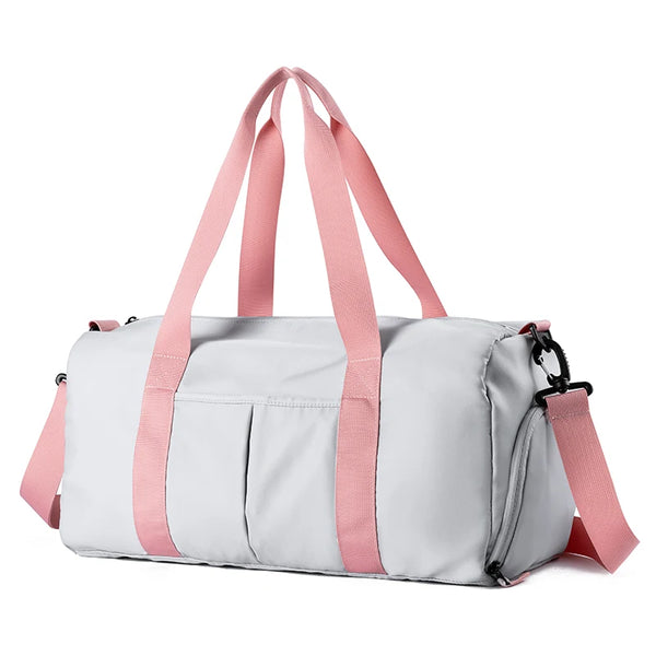 Outdoor Waterproof Lightweight Foldable Gym Bag With Shoes Compartment ...
